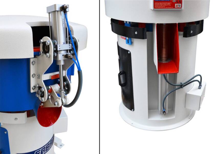 EVP Circular Without Sieve Vibratory Surface Finishing Machine - Erba ...
